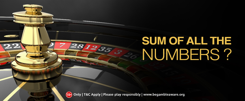 Sum Of All Numbers In A Roulette Wheel